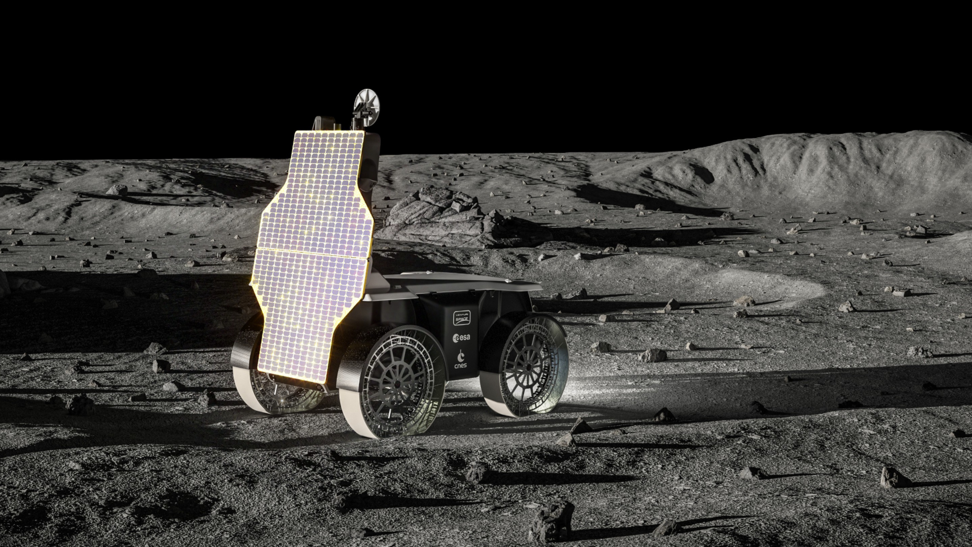 Ce rover lunaire de fabrication française s'inscrit dans les ambitions ...