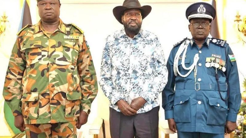 South Sudan's president Salva Kiir dismisses army chief Paul Nang Majok
