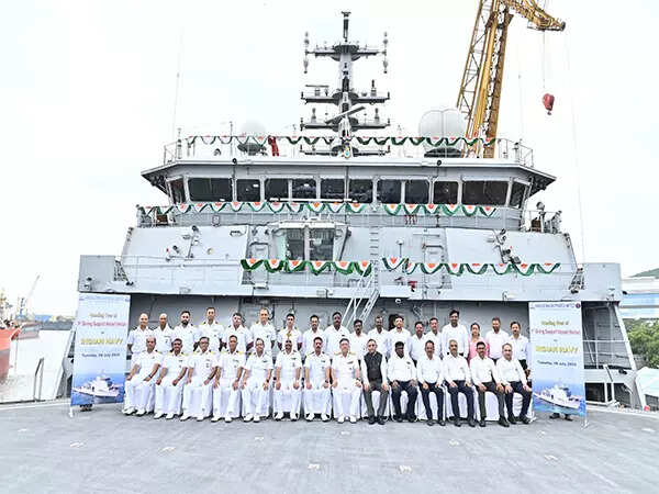 India’s first indigenous deep-sea rescue ship joins Navy fleet; Here's ...