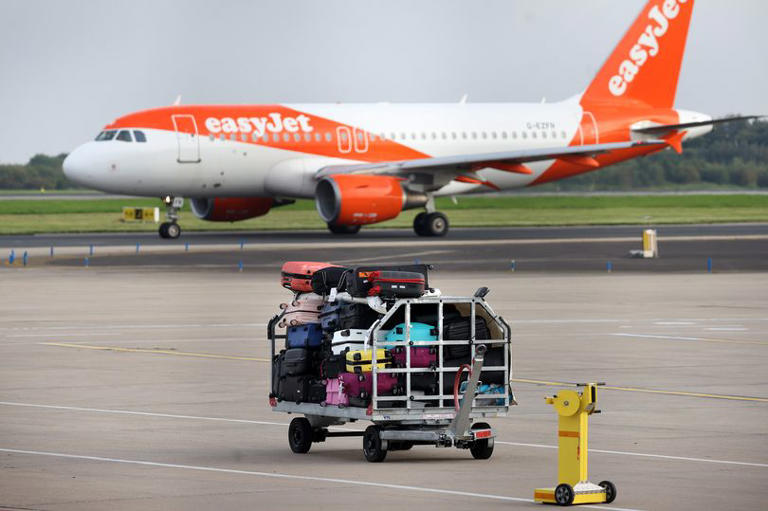 EasyJet passengers had to leave plane at Manchester Airport after incident