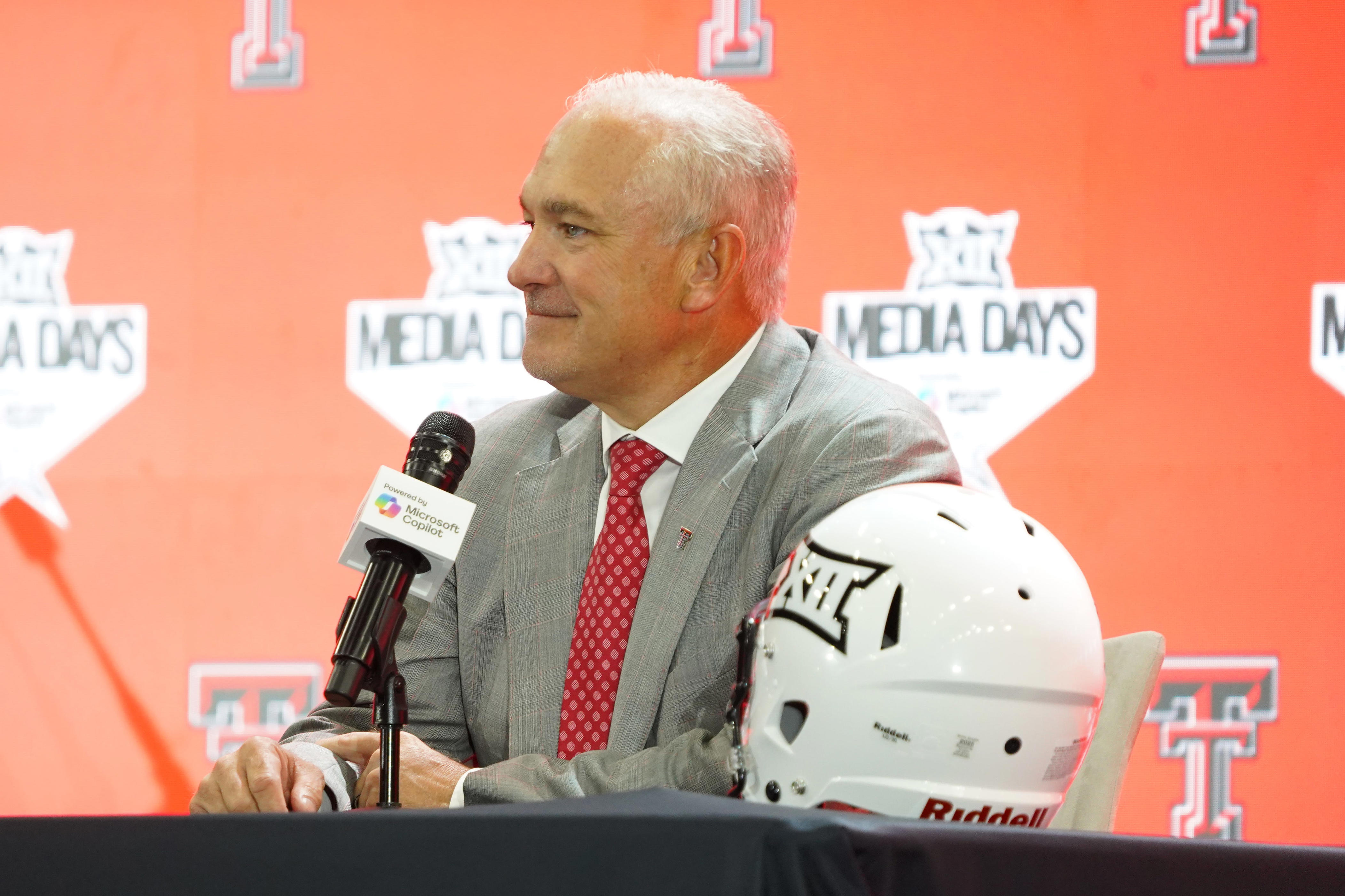 Texas Tech head coach Joey McGuire name drops LSU at Big 12 media days