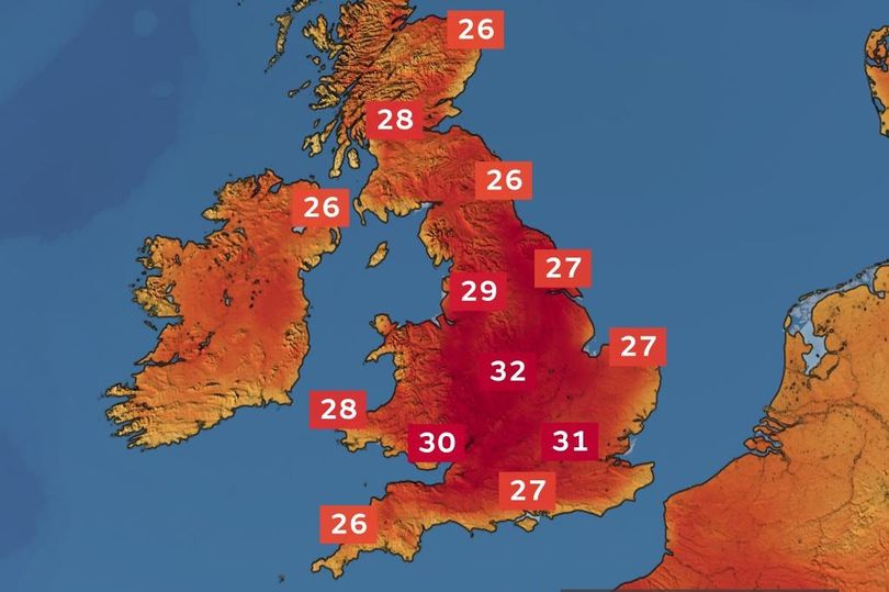 Met Office verdict on UK heatwave this WEEK as temperatures to hit 'low ...
