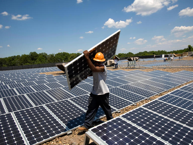 Clean energy stocks drop as Trump's new executive order targets renewables