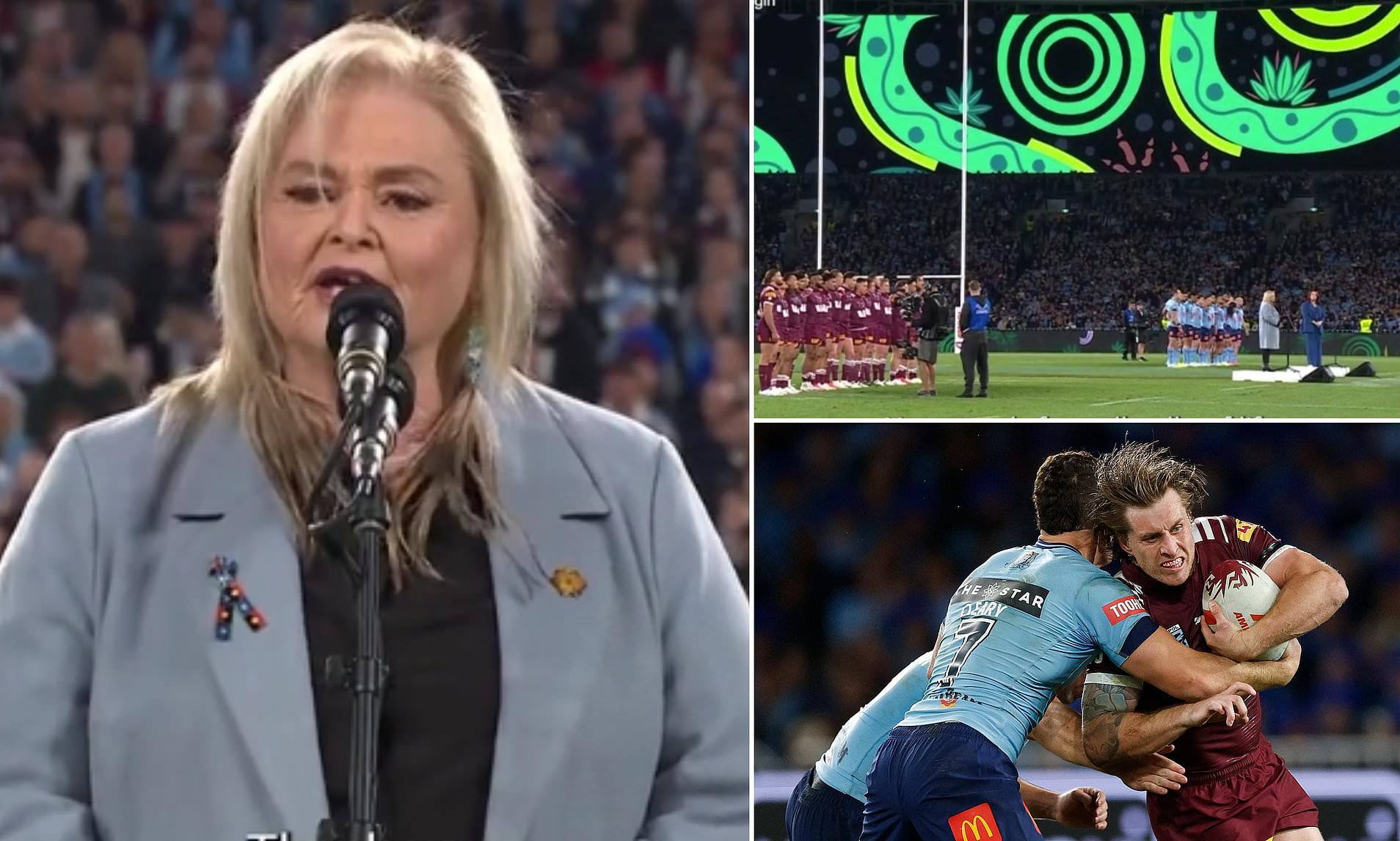 Watch the VERY surprising way fans reacted to the Welcome to Country at ...