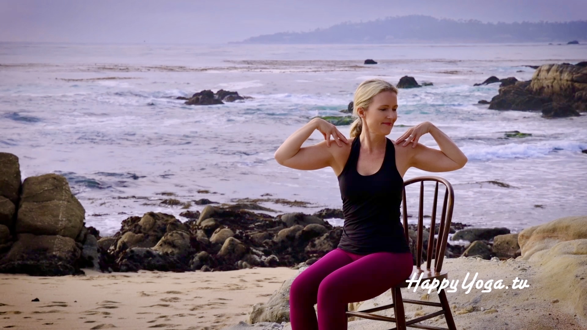 3 Minute Chair Yoga Core Activation