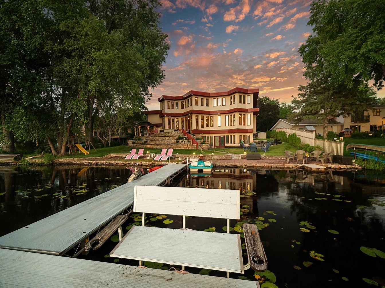 3 Lakefront Luxury Homes in Minnesota Designed for Family Living, with ...