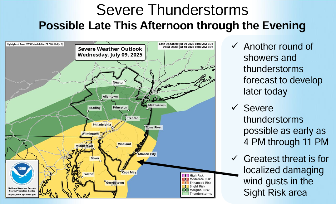 Flood watch in effect as severe thunderstorms could bring flash ...