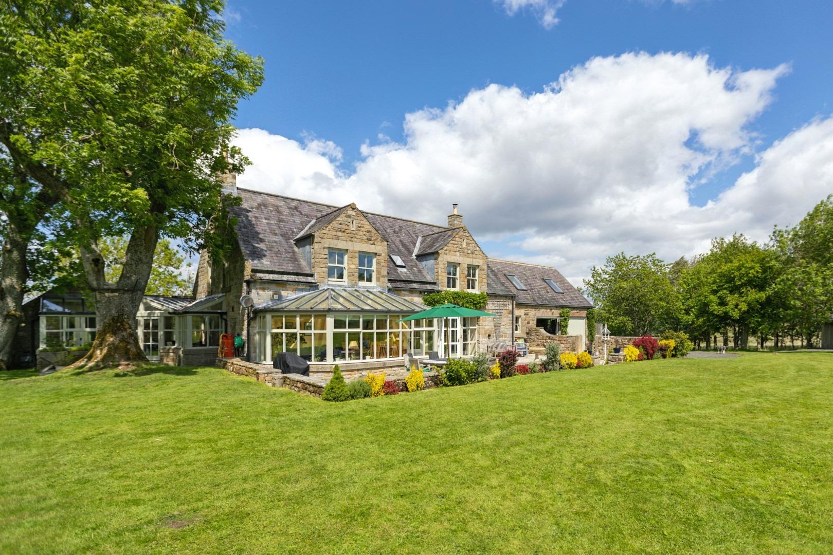 Beautiful farm in the Northumberland National Park comes to the market