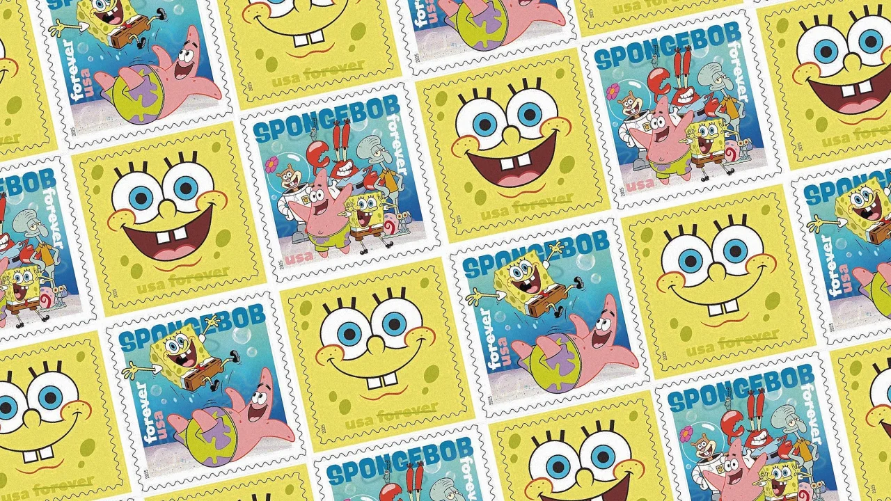 USPS just designed a perfect postage stamp