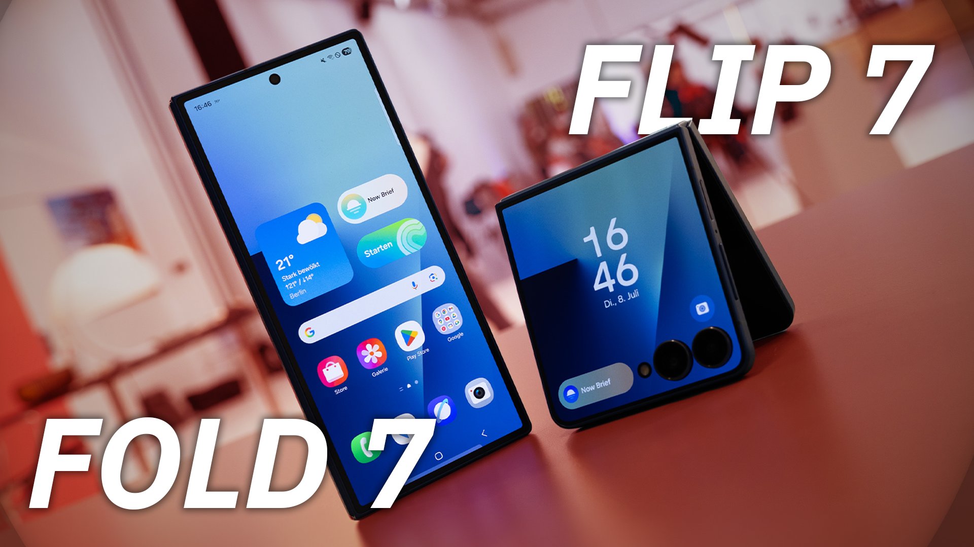 Fold 7 und Flip 7: Samsungs neue Falt-Handys im Hands-on-Video