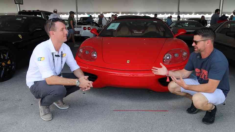 I tried to sell my corvette at a Barrett-Jackson Auction, but it didn't ...