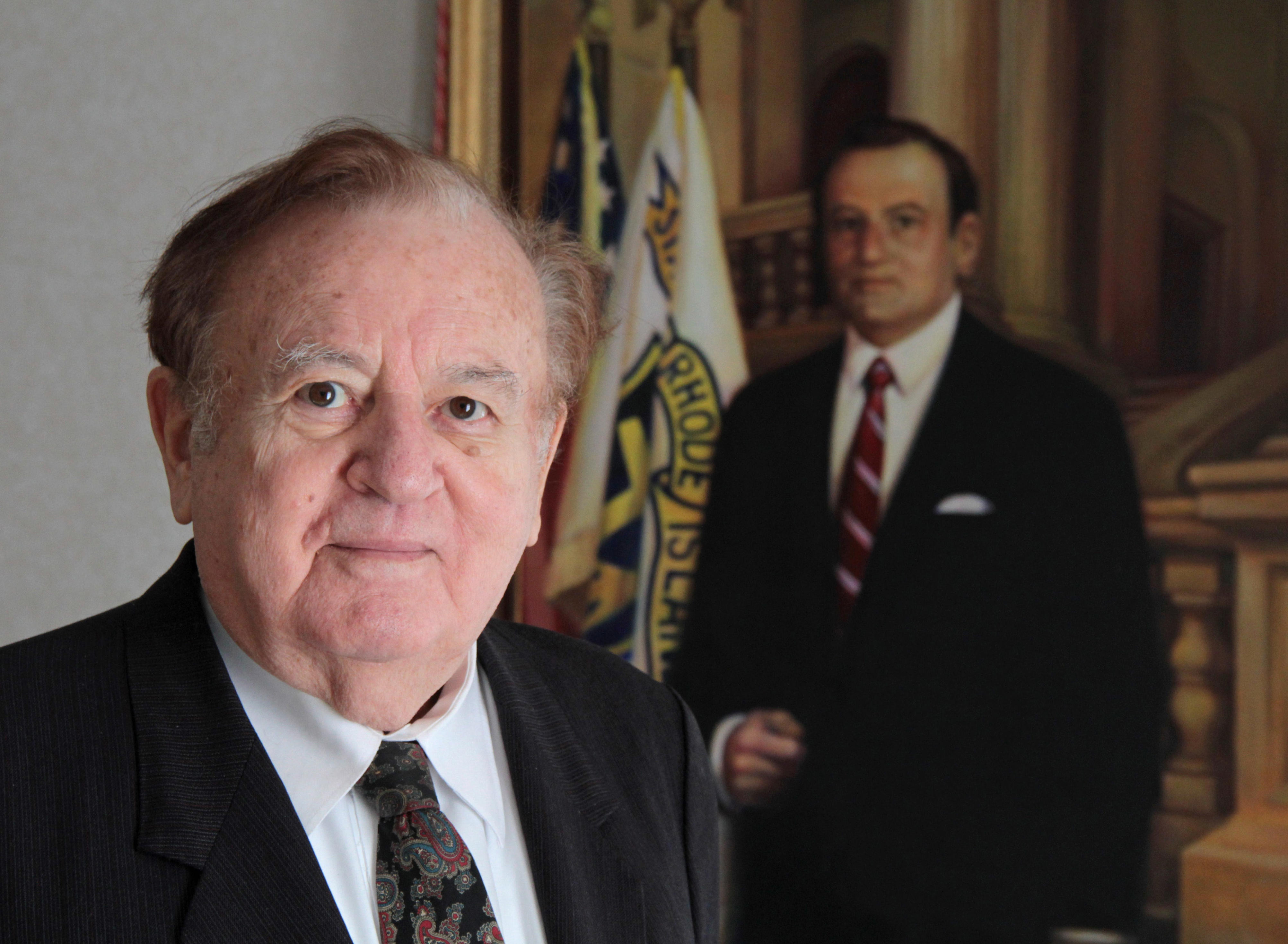'The real deal': Former RI Gov. Edward DiPrete dies on his 91st birthday.