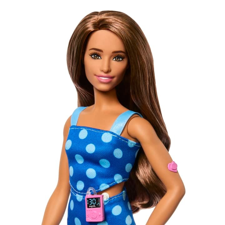Barbie’s first doll with Type 1 diabetes comes complete with continuous ...