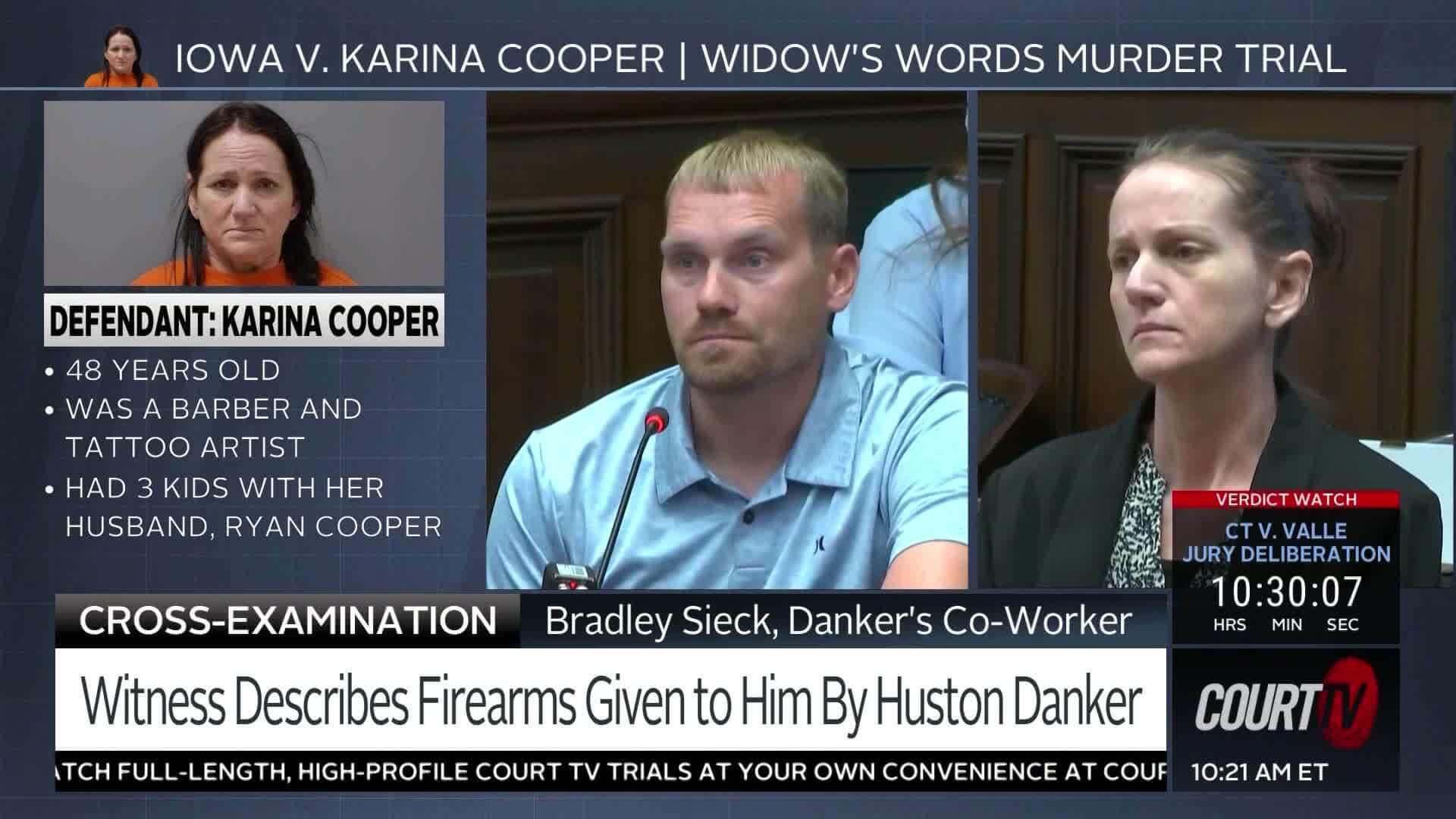 Witness Describes Firearms Given to Him By Huston Danker