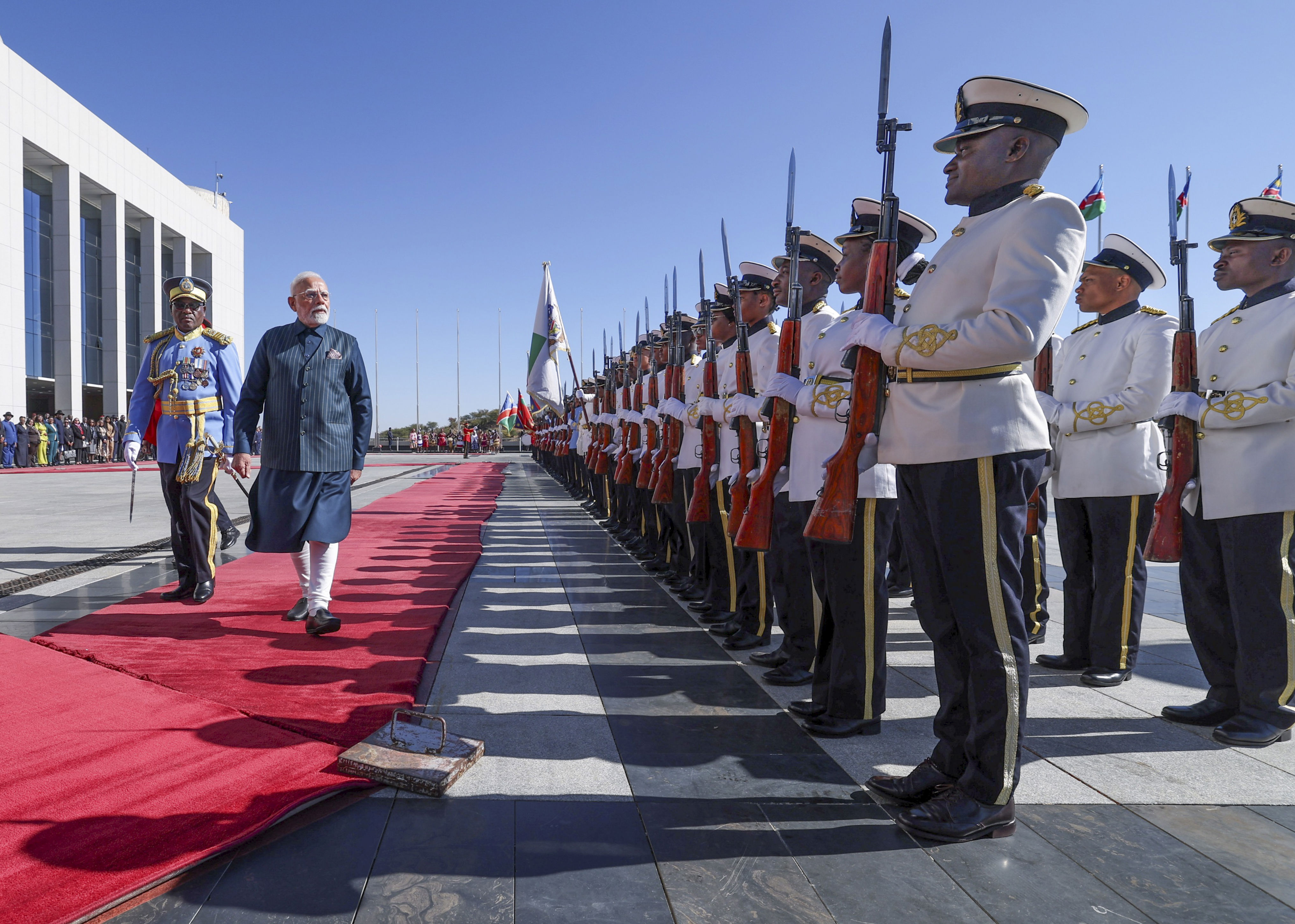 PM Modi holds talks with Namibia President Nandi-Ndaitwah