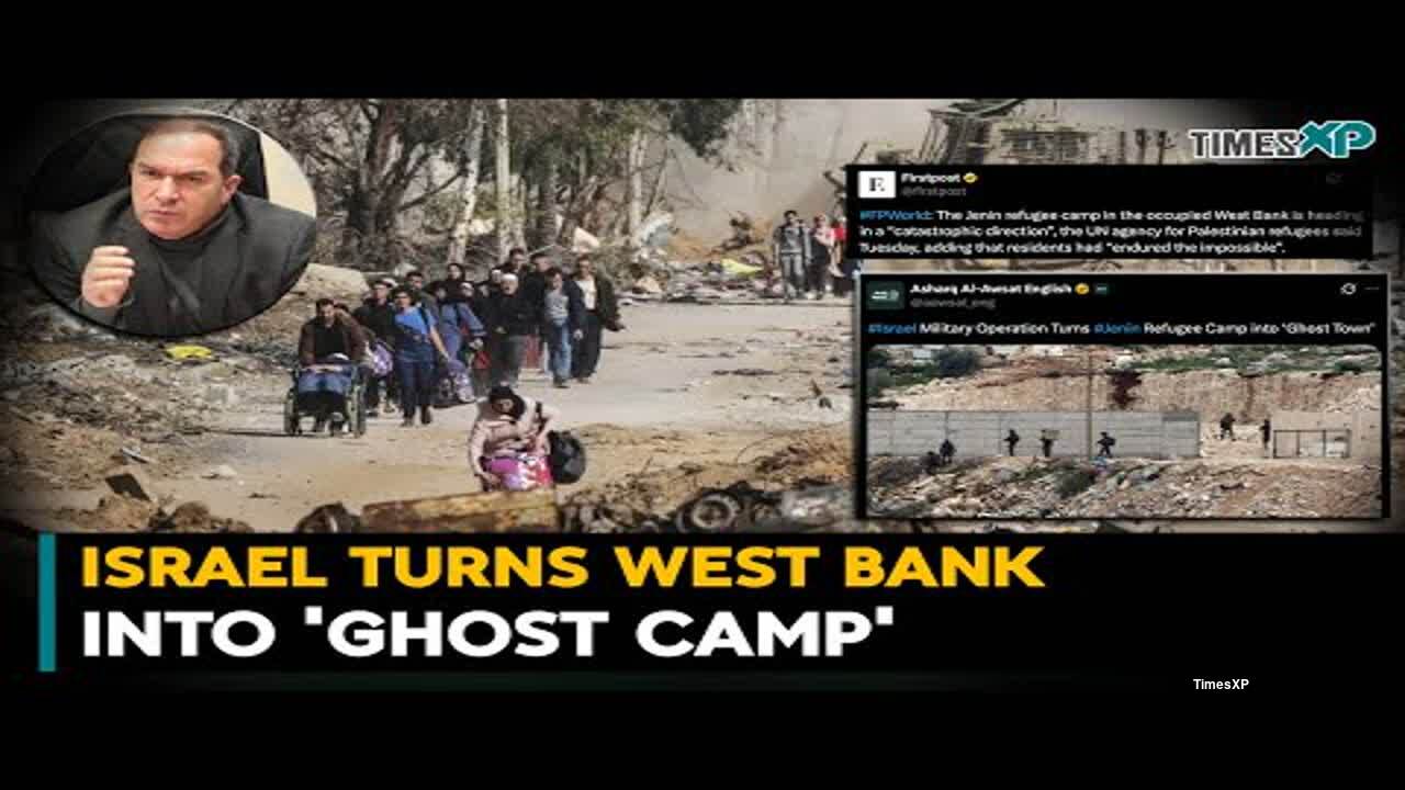 Israel Turns West Bank Into 'Ghost Camp', Push Over 40000 Palestinians ...