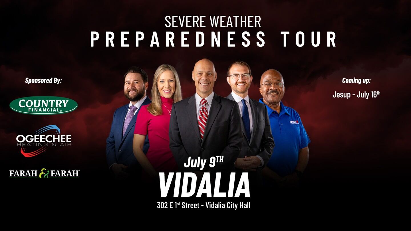 WTOC’s Severe Weather Preparedness Tour stops in Vidalia