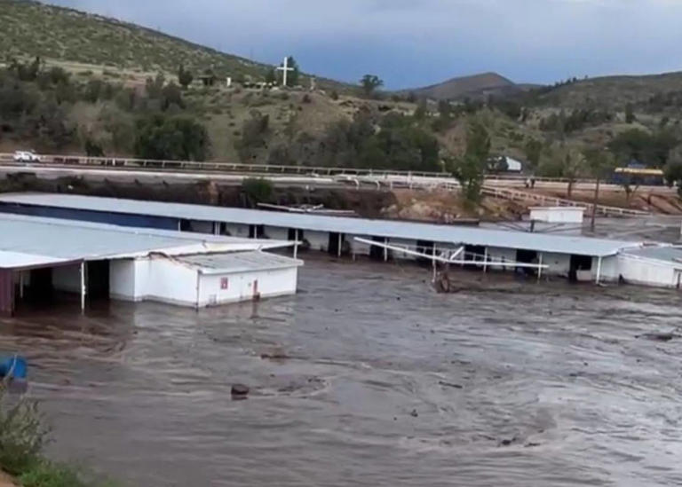 Severe Flash Flooding Reported At Ruidoso Downs