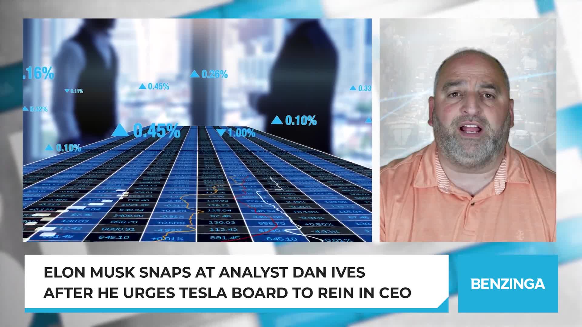 Elon Musk Snaps At Analyst Dan Ives After He Urges Tesla Board To Rein ...