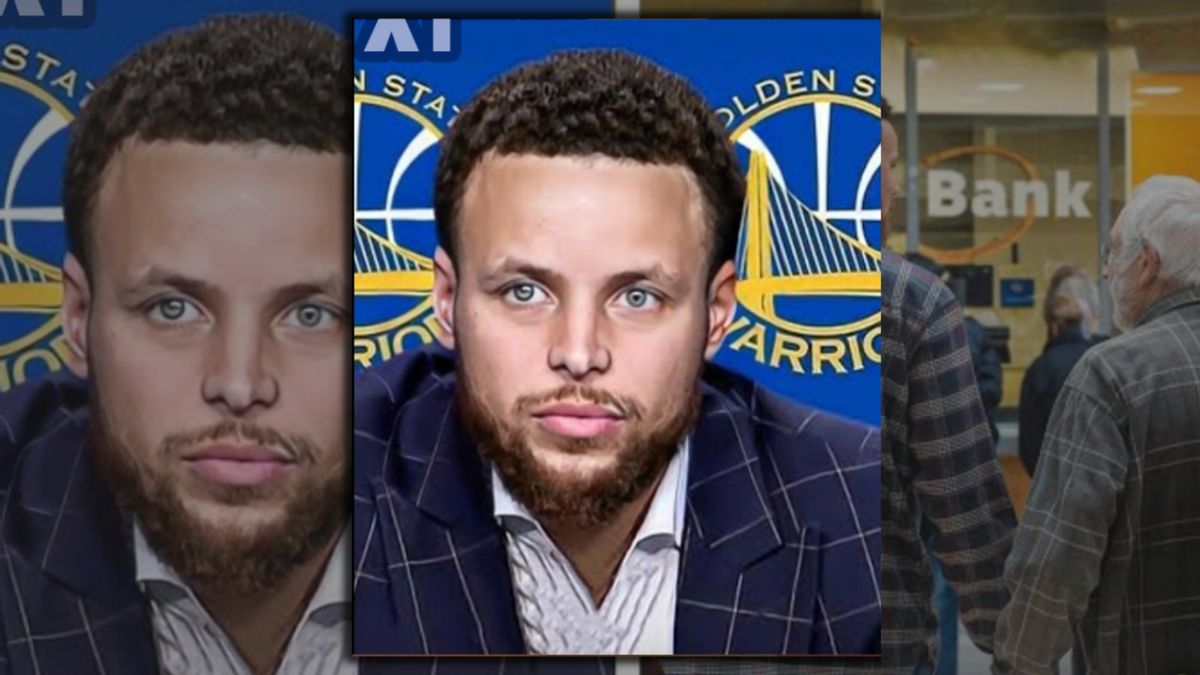 Steph Curry helped elderly man who was kicked out of bank?