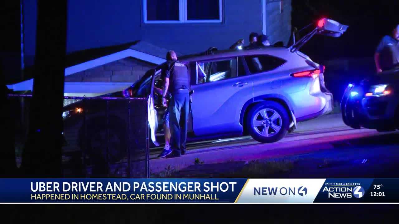 Uber driver, passenger shot in Allegheny County: Investigation at two ...