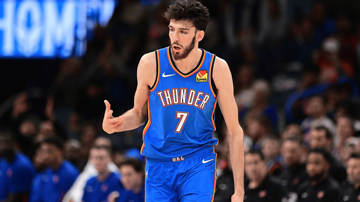 NBA: Chet Holmgren, Thunder's Champ and Star, Signs $250 Million ...