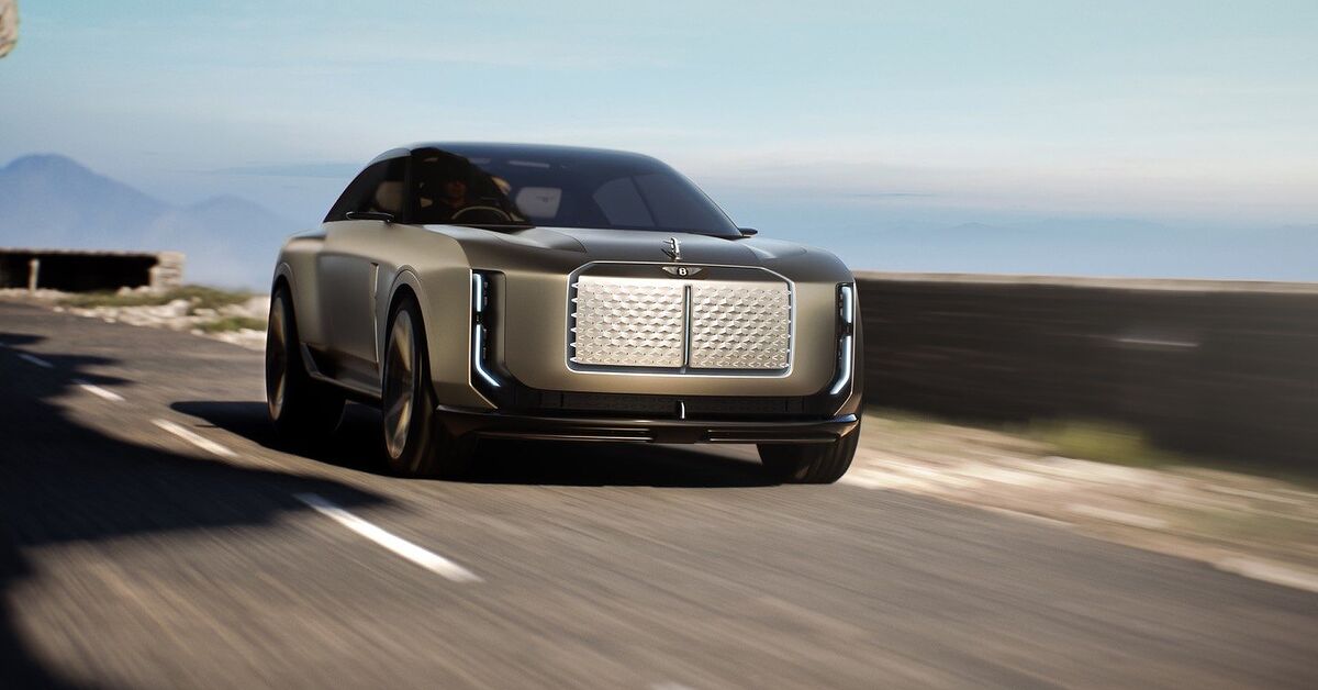 Bentley EXP 15 Concept is a Weird 3-Door, 3-Seat Preview of Future EV