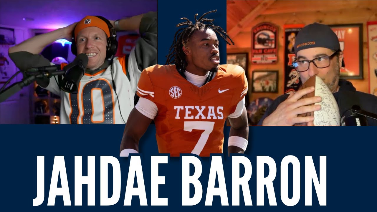Denver Broncos Fans REACT to Drafting Jahdae Barron