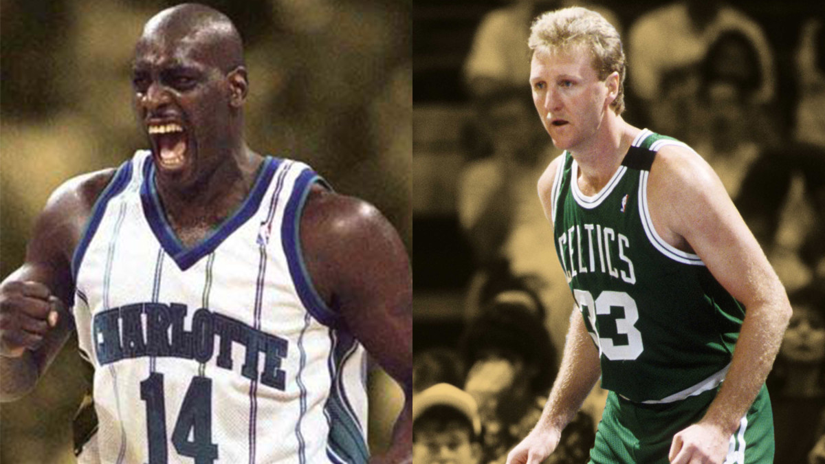 "All those muscles aren't gonna help you tonight" - Kevin McHale ...