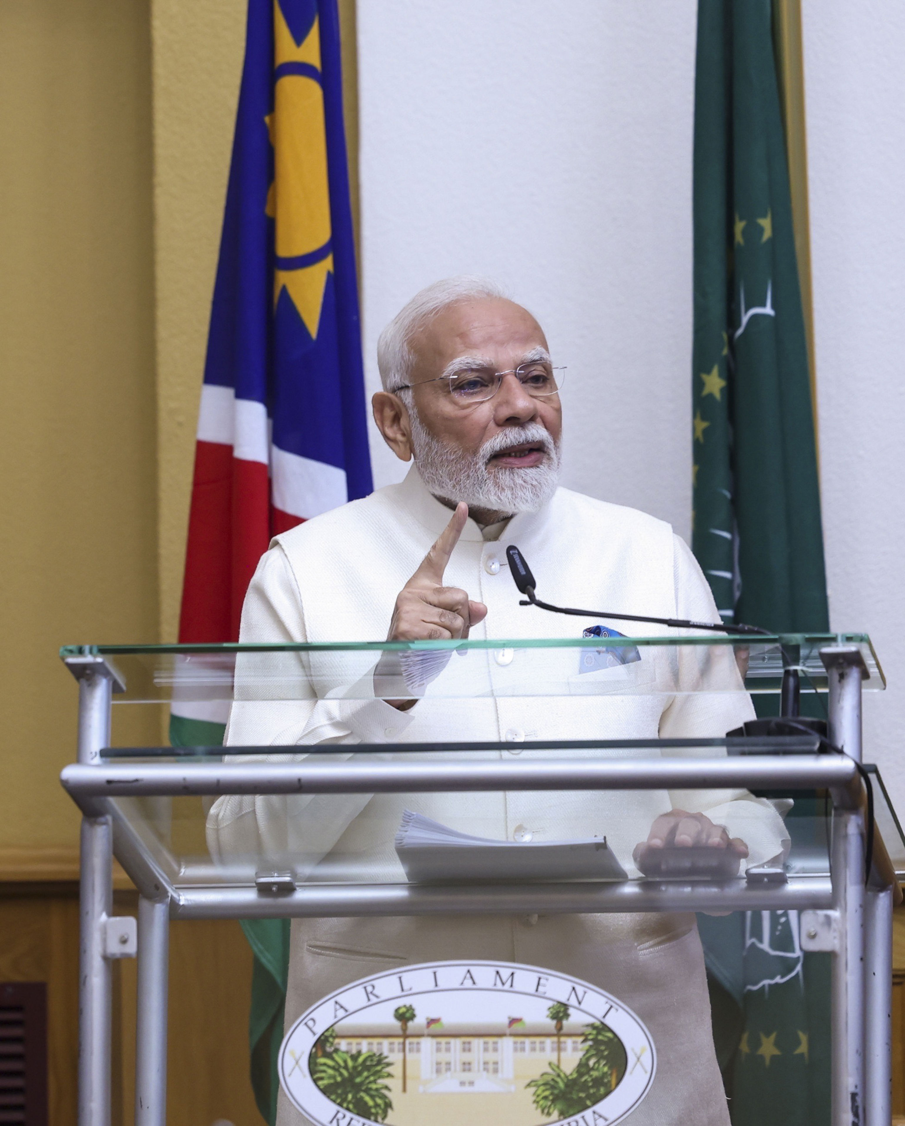 PM Modi leaves for home after concluding visit to Namibia