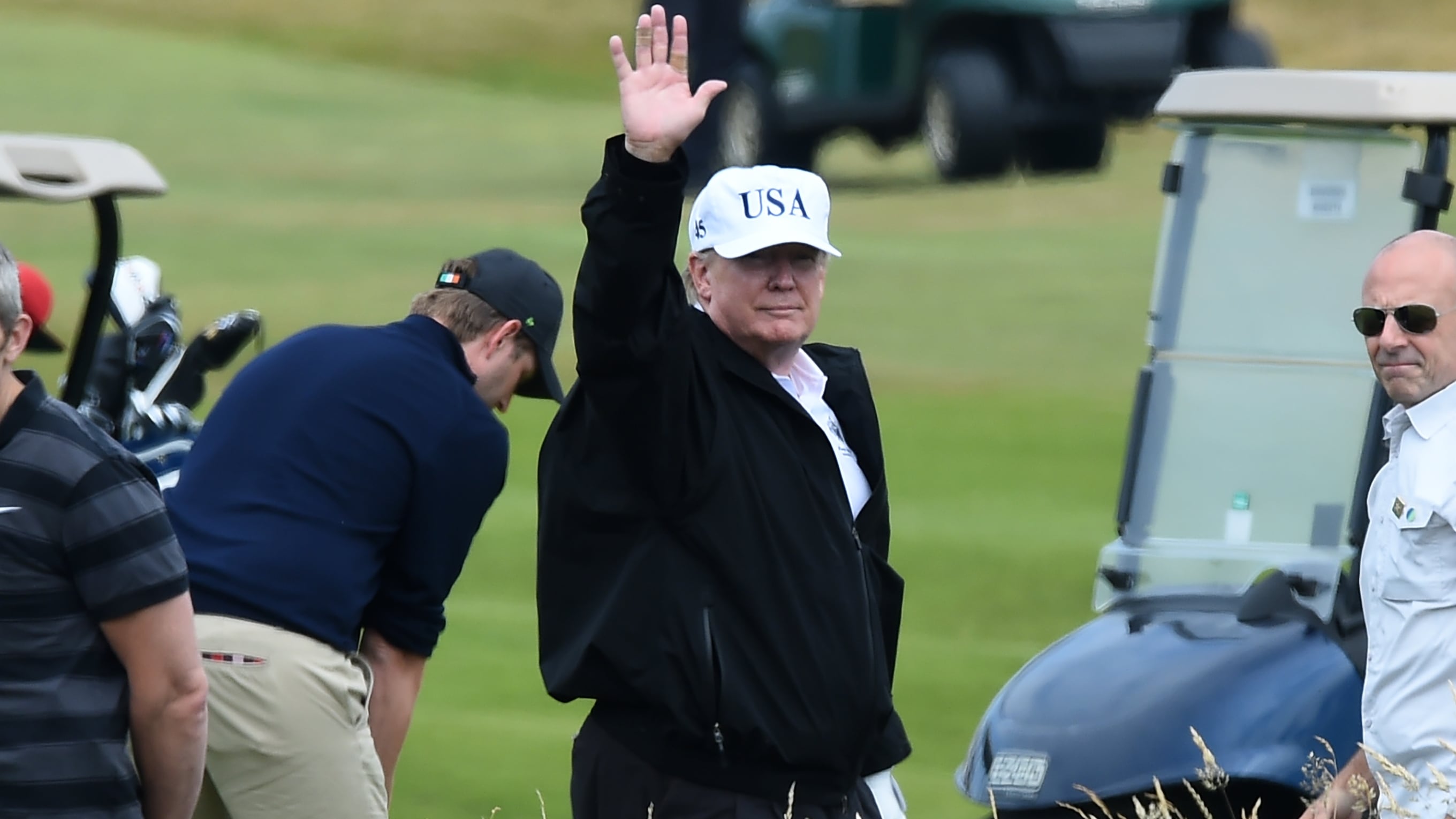 Cops Prep for Trump Golf Visit After Mass Protests Rocked Last Trip