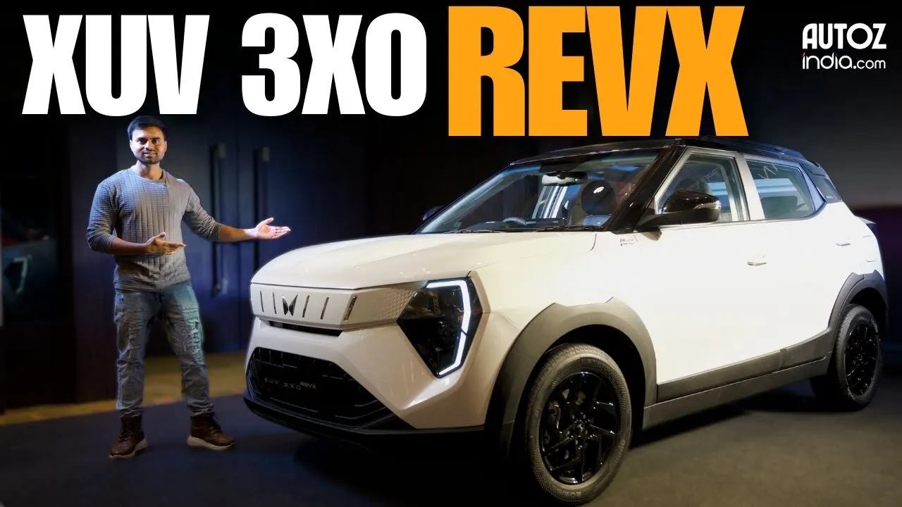 Mahindra XUV 3XO REVX Launched: New Bold Design, Premium Tech, & Turbo ...