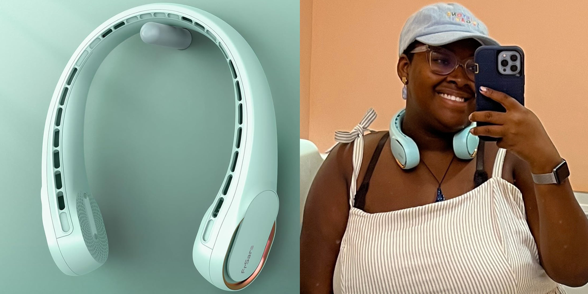 I Bought FOUR of These Cooling Neck Fans—And They're Only $27 During ...
