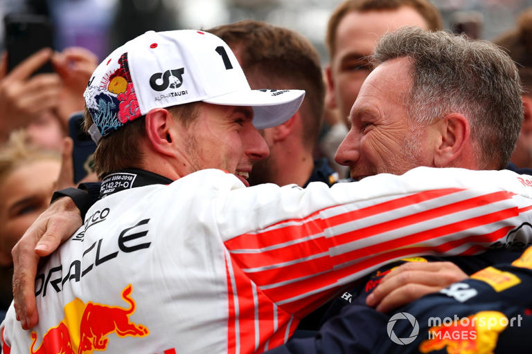 Verstappen y su mensaje a Horner: "¡Gracias por todo!"