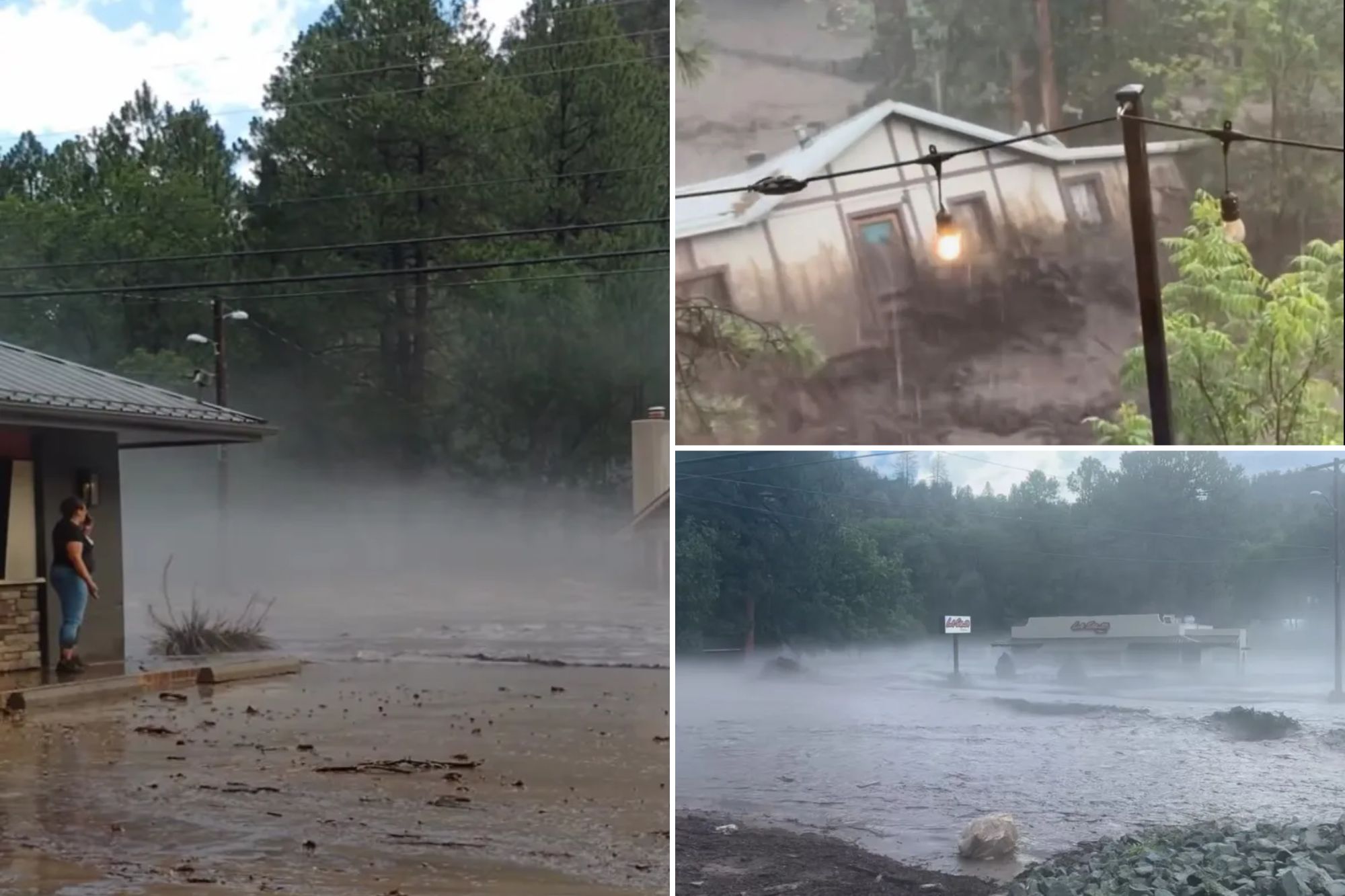 New Mexico town suffers damage again as heavy rain triggers record ...