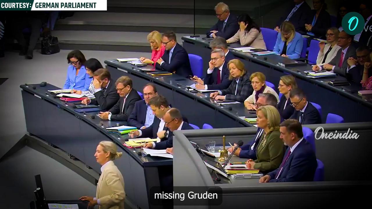 Germany AfD’s Alice Weidel Torches Merz Over Ukraine Funding; ‘You Cry ...