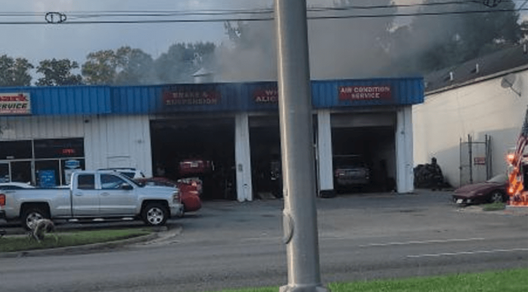 Worker ‘engulfed in flames’ after gas tank falls in Richmond auto shop