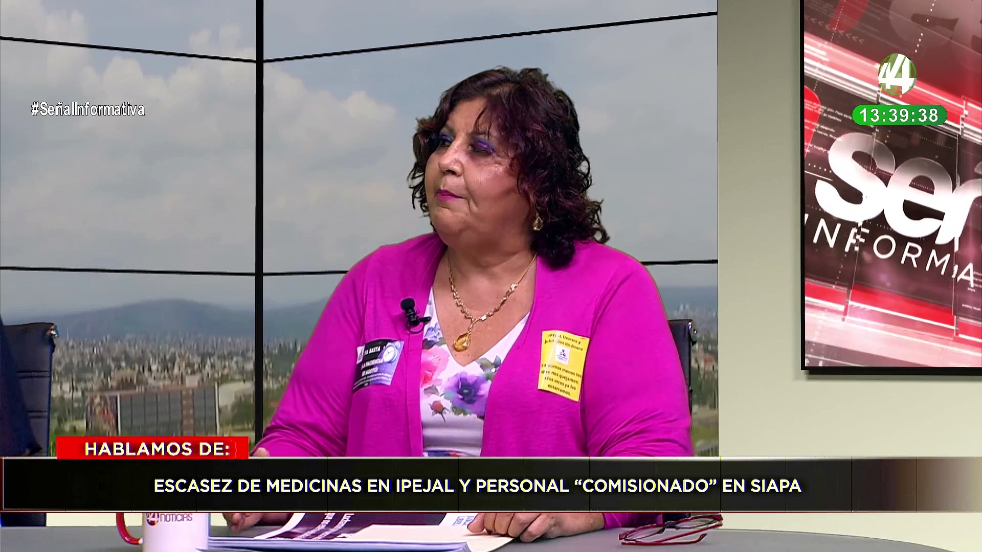 Victoria Alcántar habla sobre la escasez de medicina en el Ipejal y ...