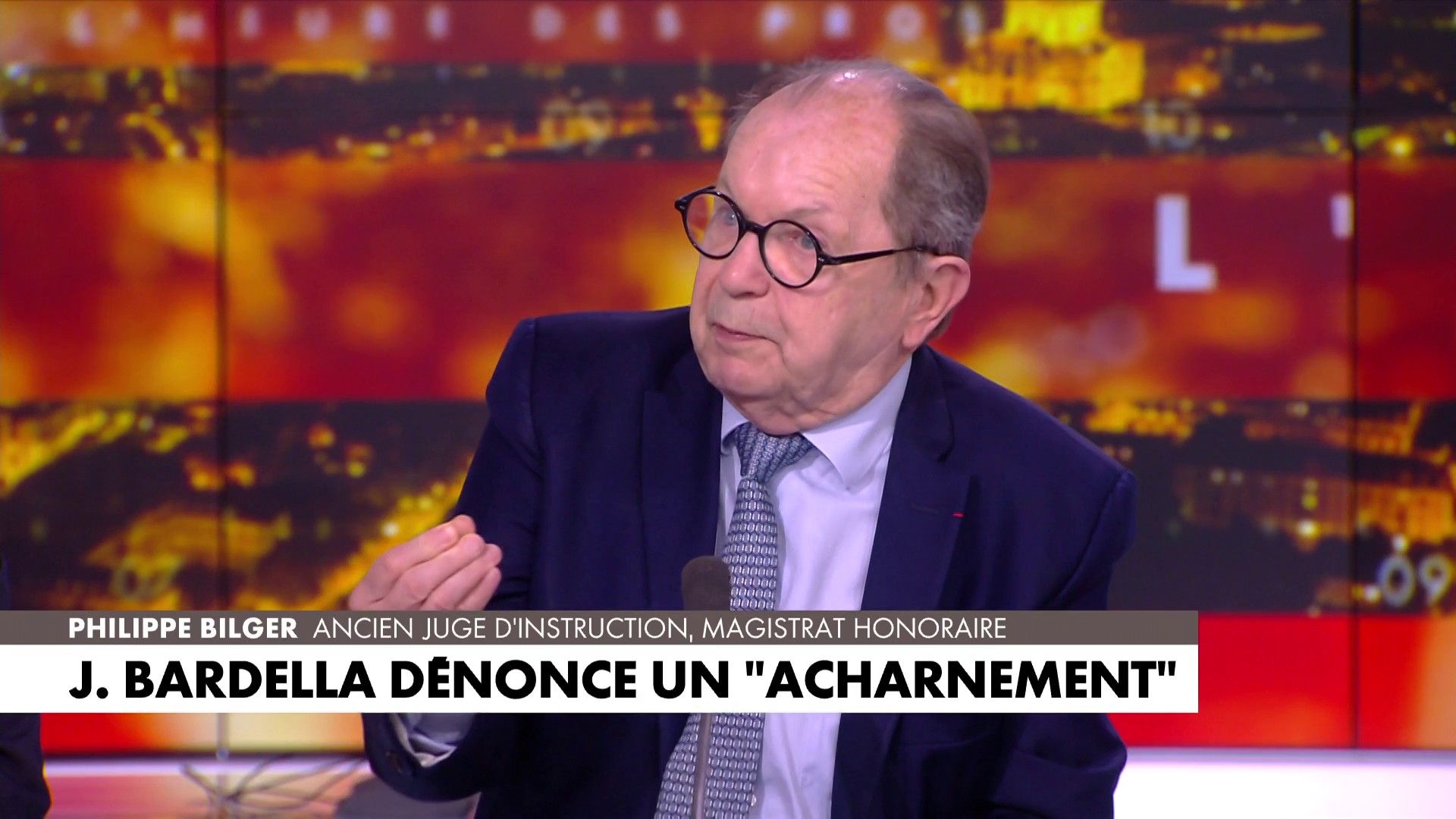 «C'est une affaire purement politique», affirme Philippe Bilger, sur la ...