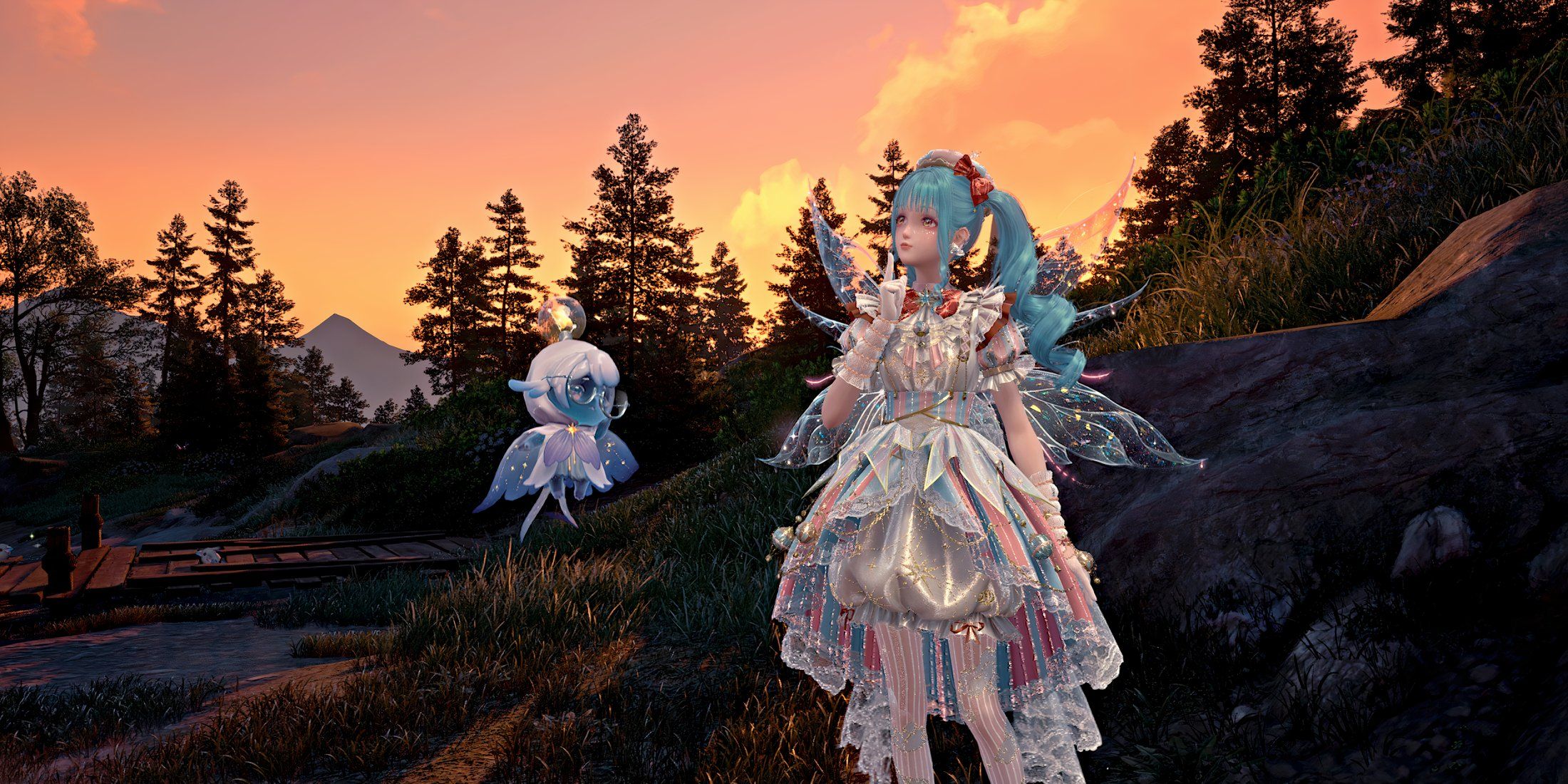 Where to Find Blue Tears Bubbling Up Outfit - Infinity Nikki