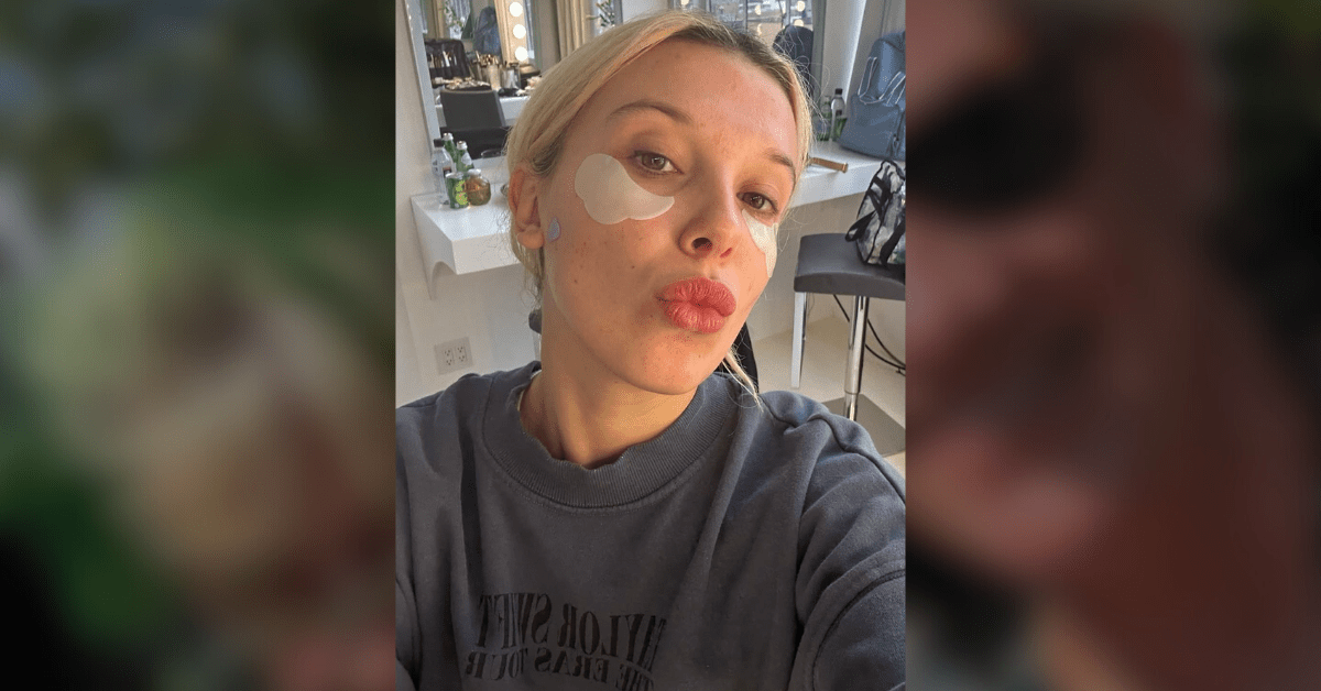 Millie Bobby Brown Glows in Makeup-Free Selfies While Rocking Taylor ...