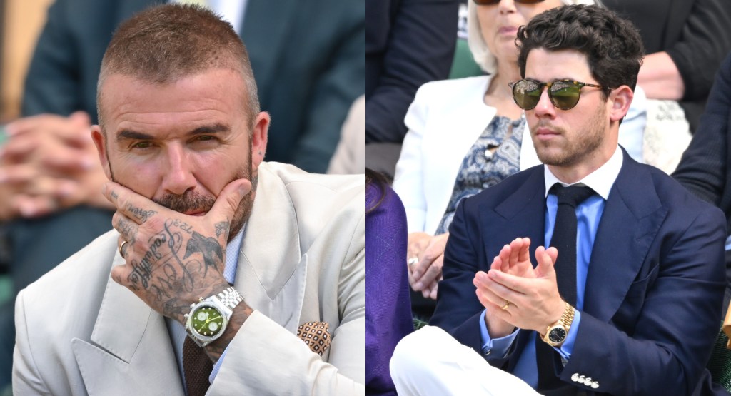 Luxury Watches at 2025 Wimbledon: David Beckham's 50th Birthday Tudor ...