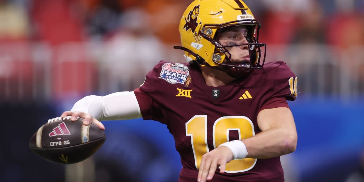 Kenny Dillingham jokes how he will keep Sam Leavitt humble amid ...