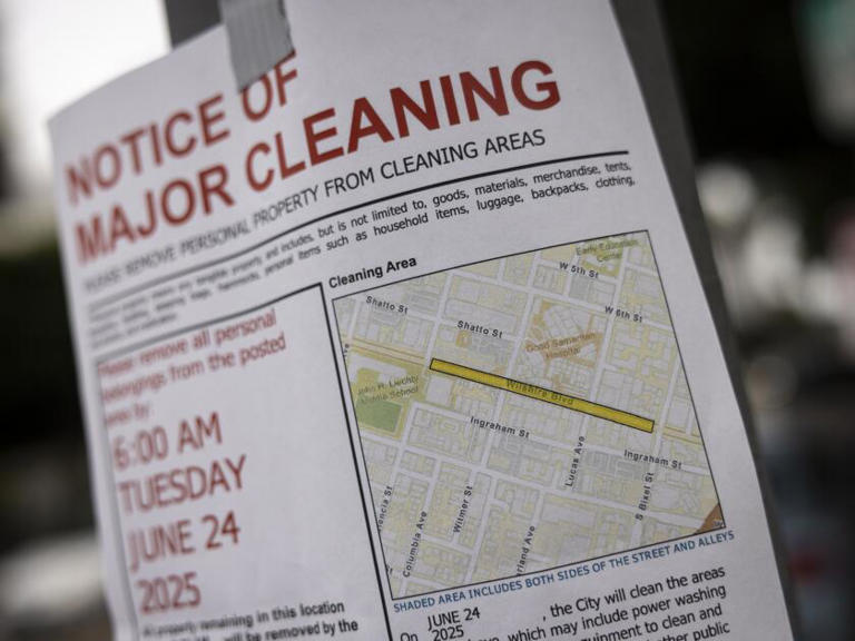 L.A. vowed to remove 9,800 encampments. But are homeless people getting ...