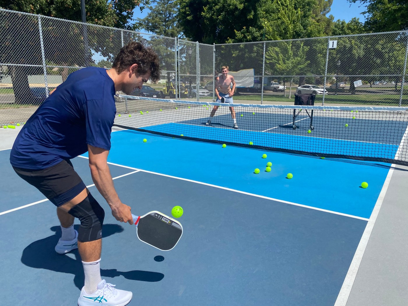 New pickleball courts drawing players