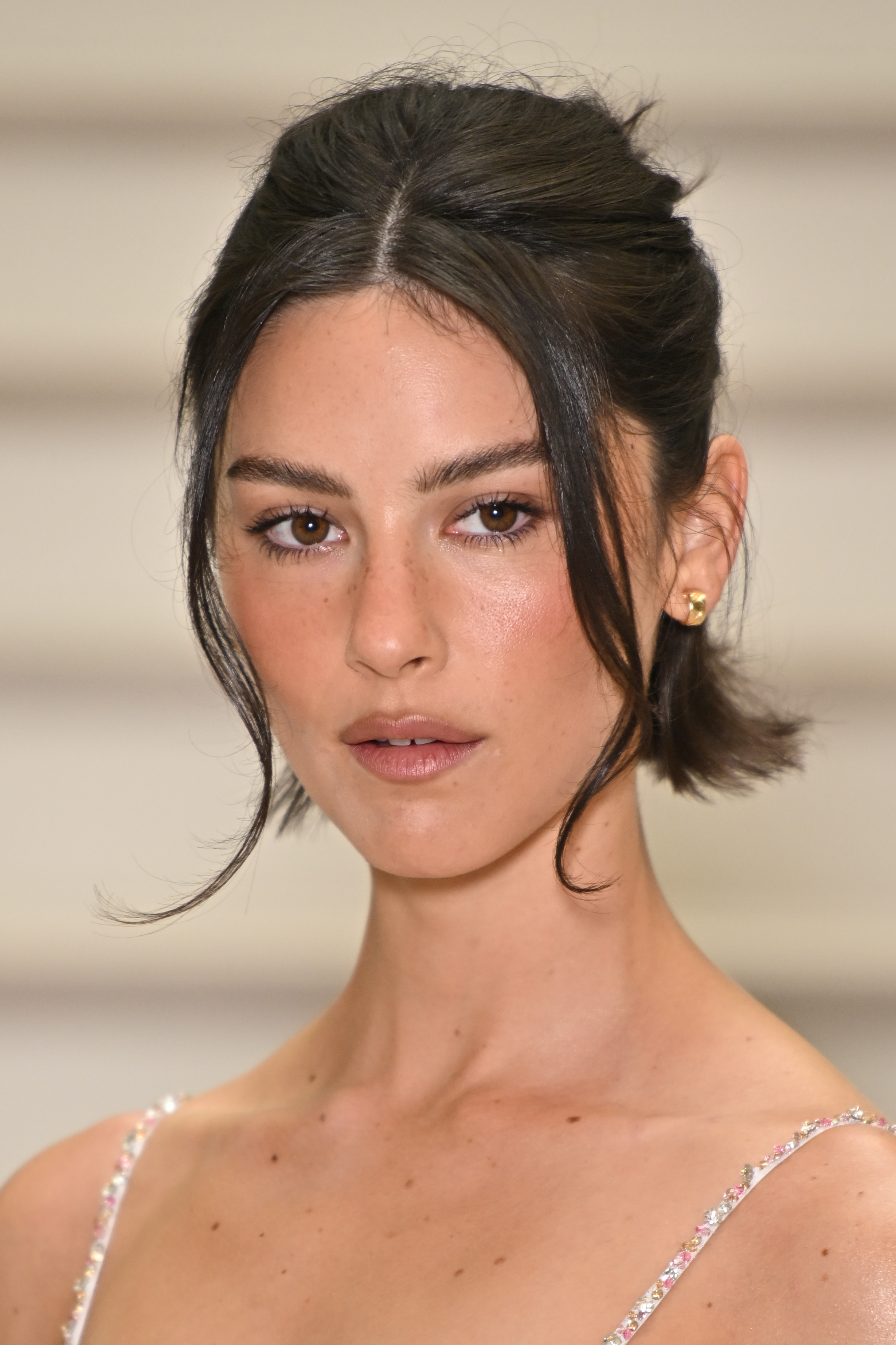 Gracie Abrams Steps at Out Chanel with a Chin-Length Bob and Flipped Ends