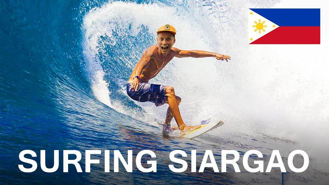 SURFING SIARGAO w LOCAL GROMS - PHILIPPINES | VLOG 58