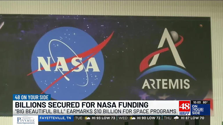Trump’s bill includes billions in funding for NASA projects originally ...