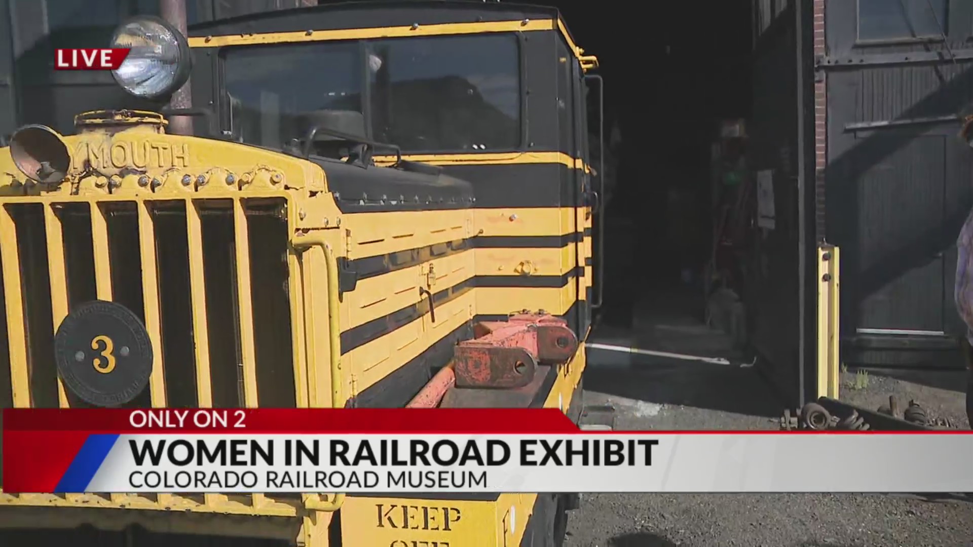 Women in Railroad exhibit at the Colorado Railroad Museum