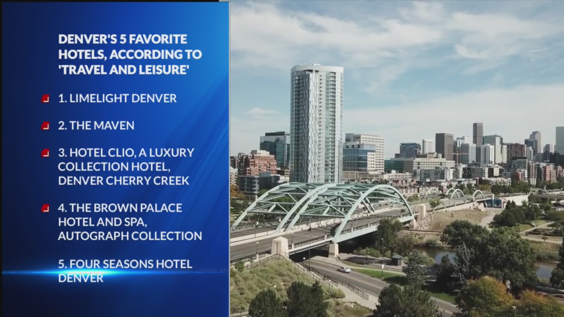 Denver’s 5 favorite hotels, according to Travel and Leisure